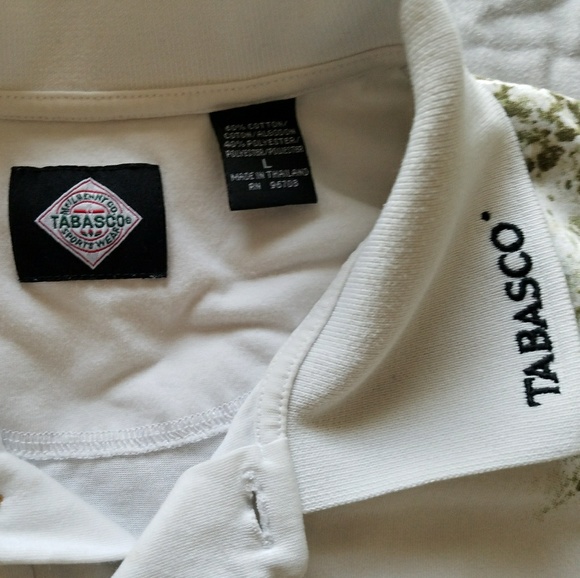 Tabasco | Shirts | Tabasco Men Polo Shirt | Poshmark